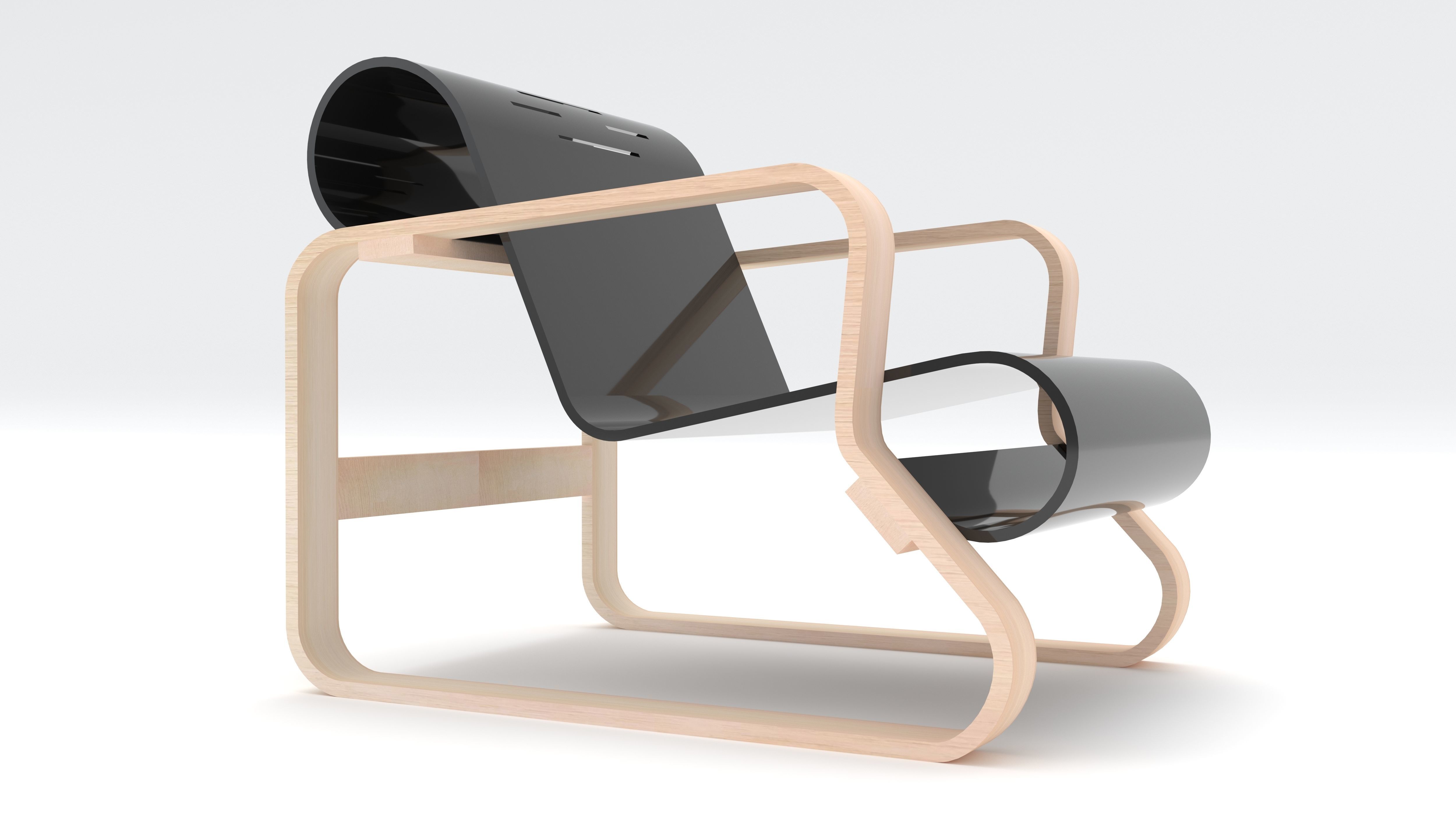 Paimio chair Alvar Aalto 3D model | CGTrader