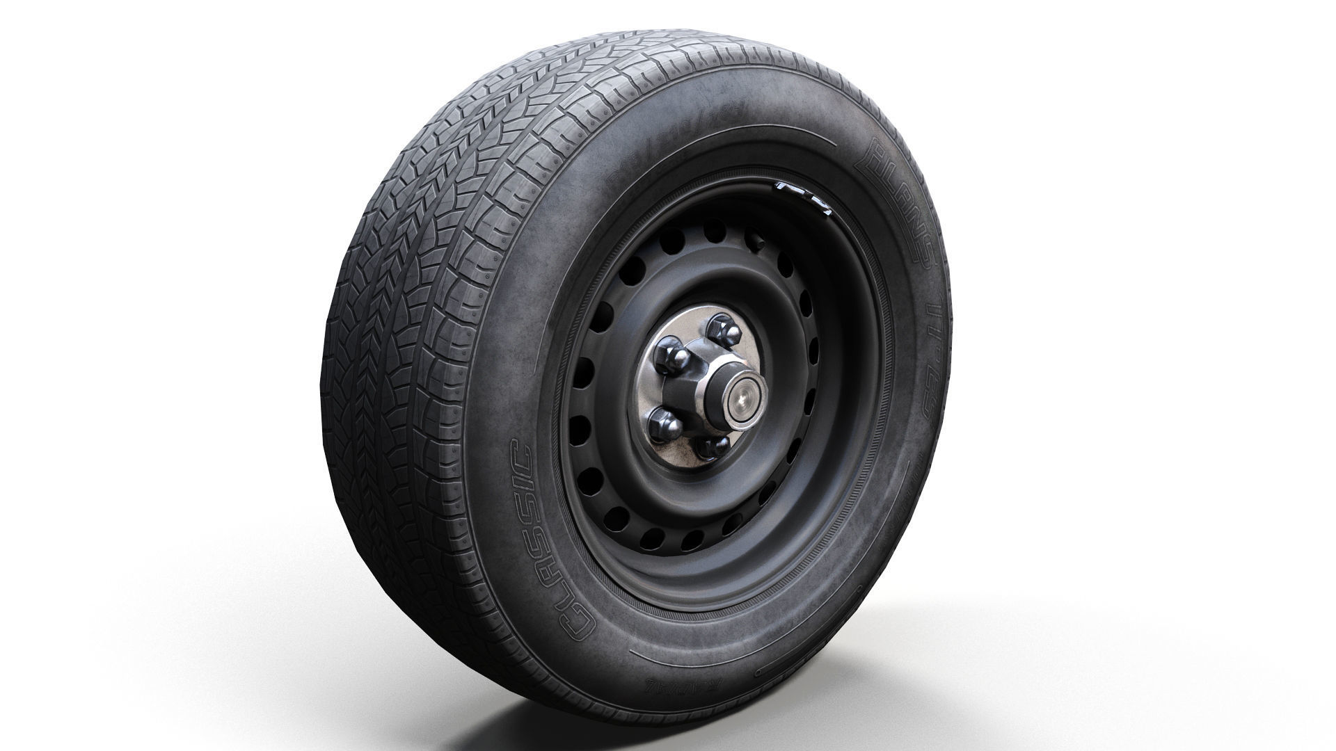 3D model Police steel wheel PBR VR / AR / low-poly | CGTrader