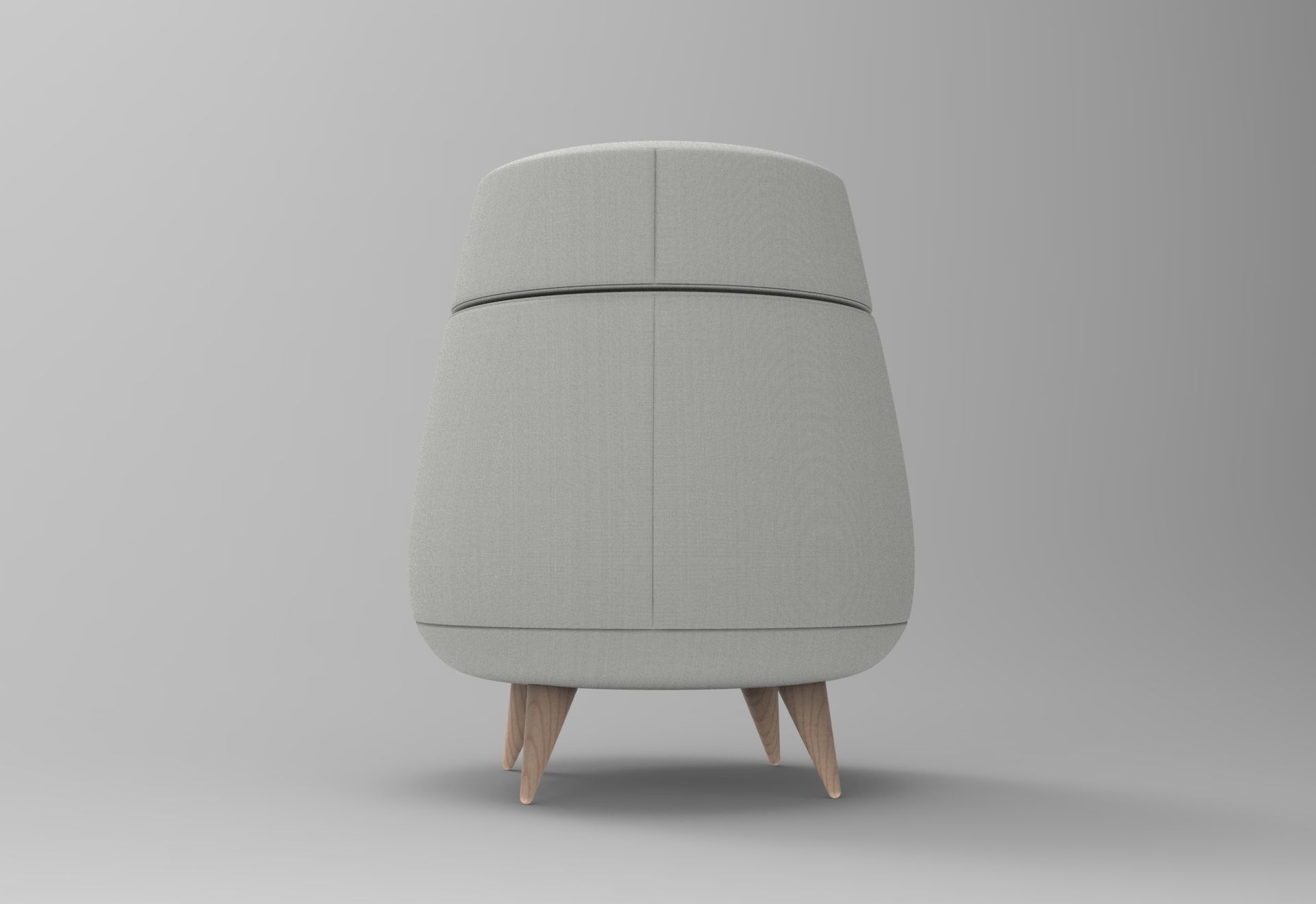 3D model Pod Pouf VR / AR / low-poly | CGTrader