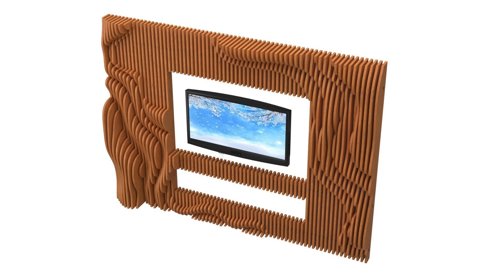 Parametric TV 3D model 08 3D model | CGTrader