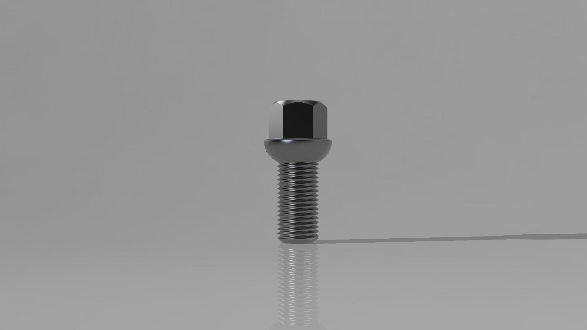 Wheel Bolt 3D model | CGTrader
