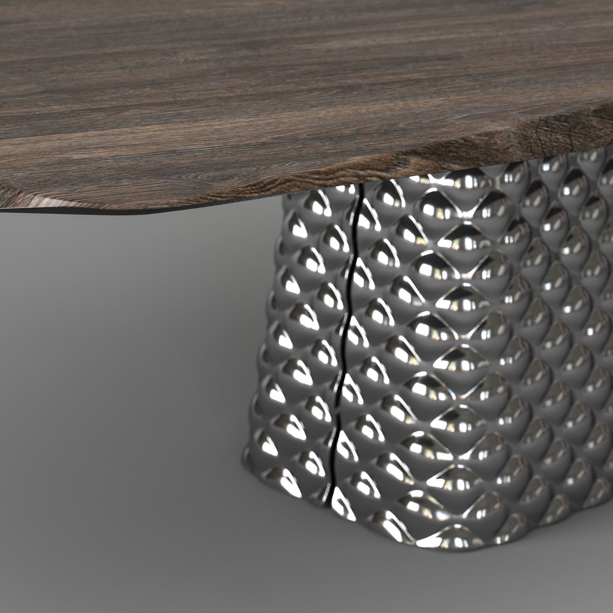 Cattelan Atrium Wood 3D model | CGTrader