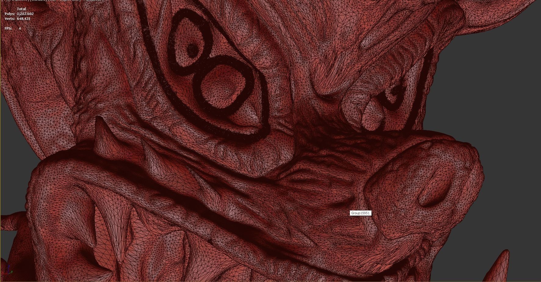 Sculpted Devil Character Art 3D model | CGTrader