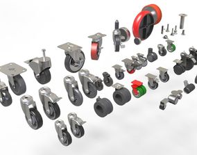 Caster wheel 3D Models | CGTrader