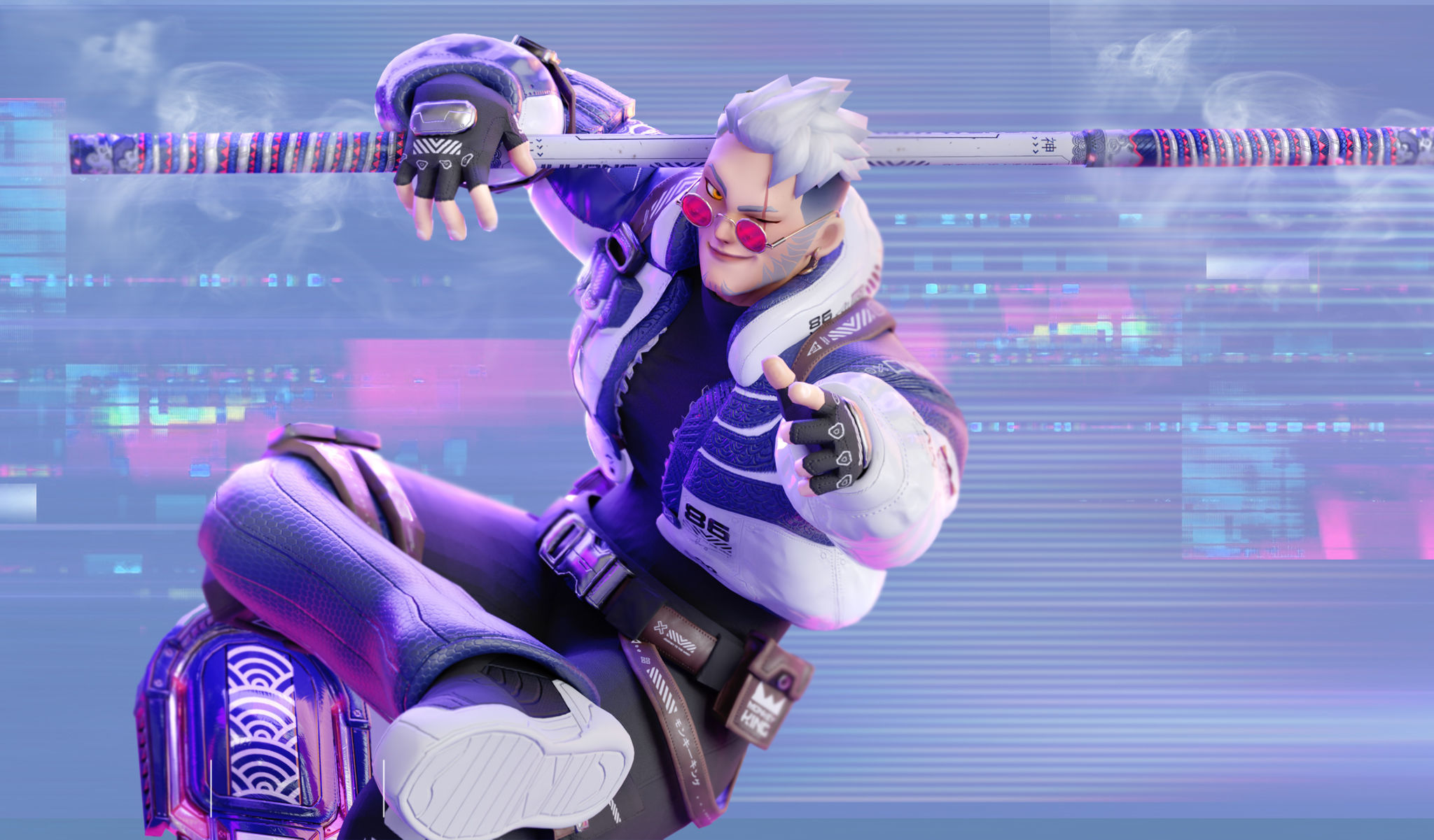 3D model SUN WUKONG THE MONKEY KING - Cyberpunk Version VR / AR / low ...