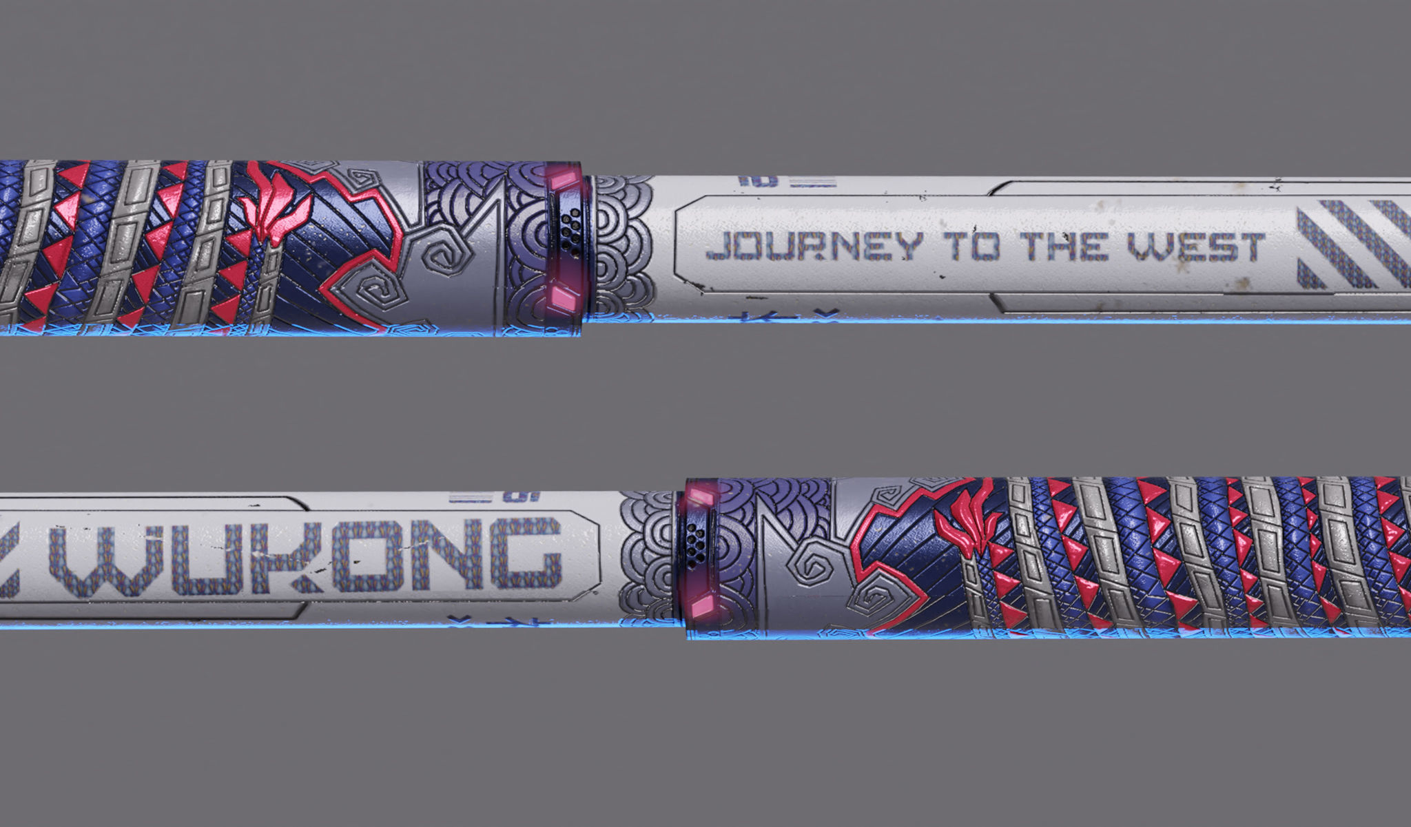 3D model SUN WUKONG THE MONKEY KING - Cyberpunk Version VR / AR / low ...