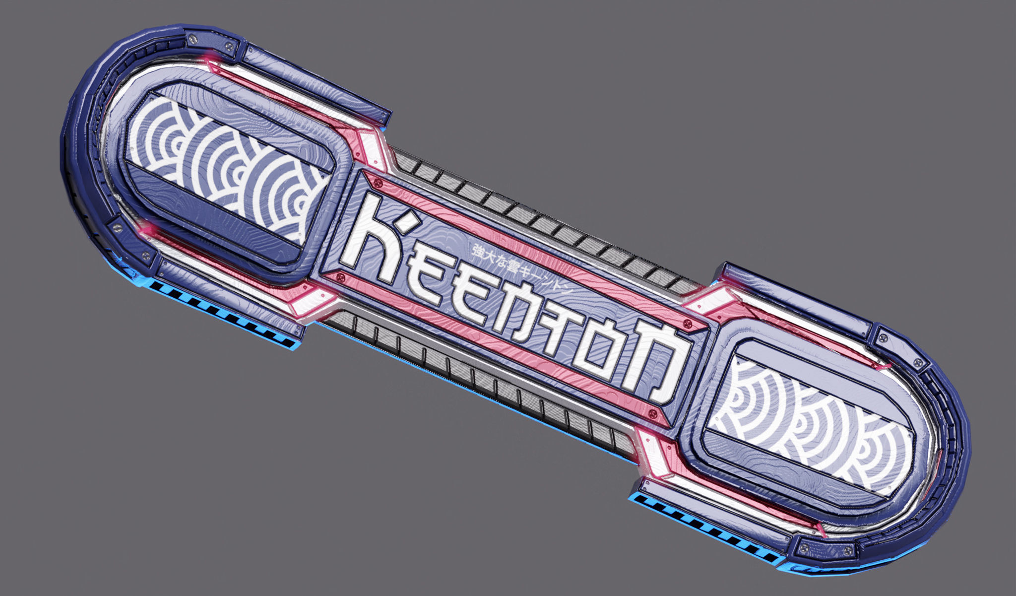 3D model SUN WUKONG THE MONKEY KING - Cyberpunk Version VR / AR / low ...