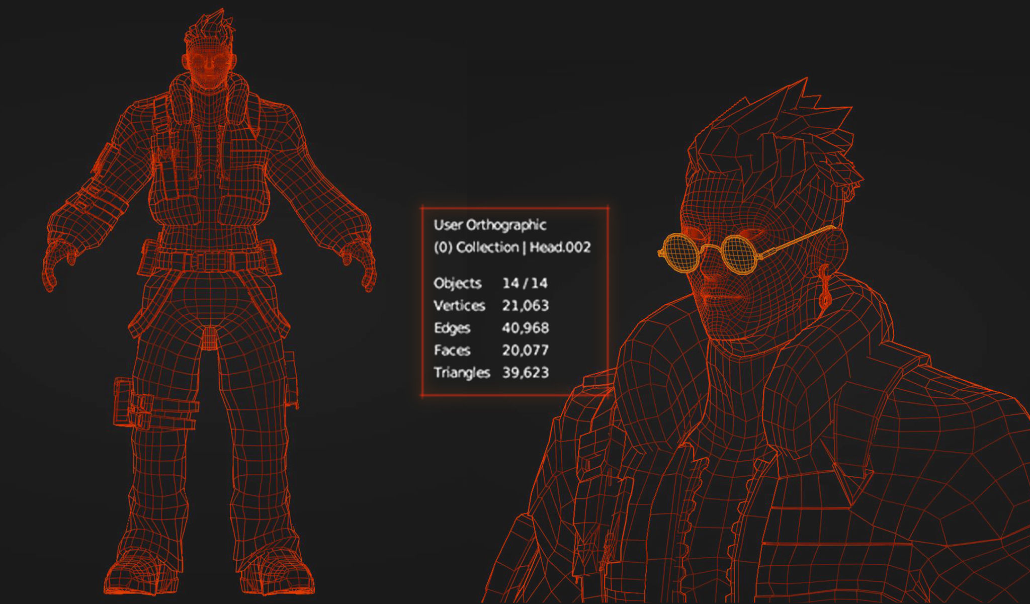 3D model SUN WUKONG THE MONKEY KING - Cyberpunk Version VR / AR / low ...