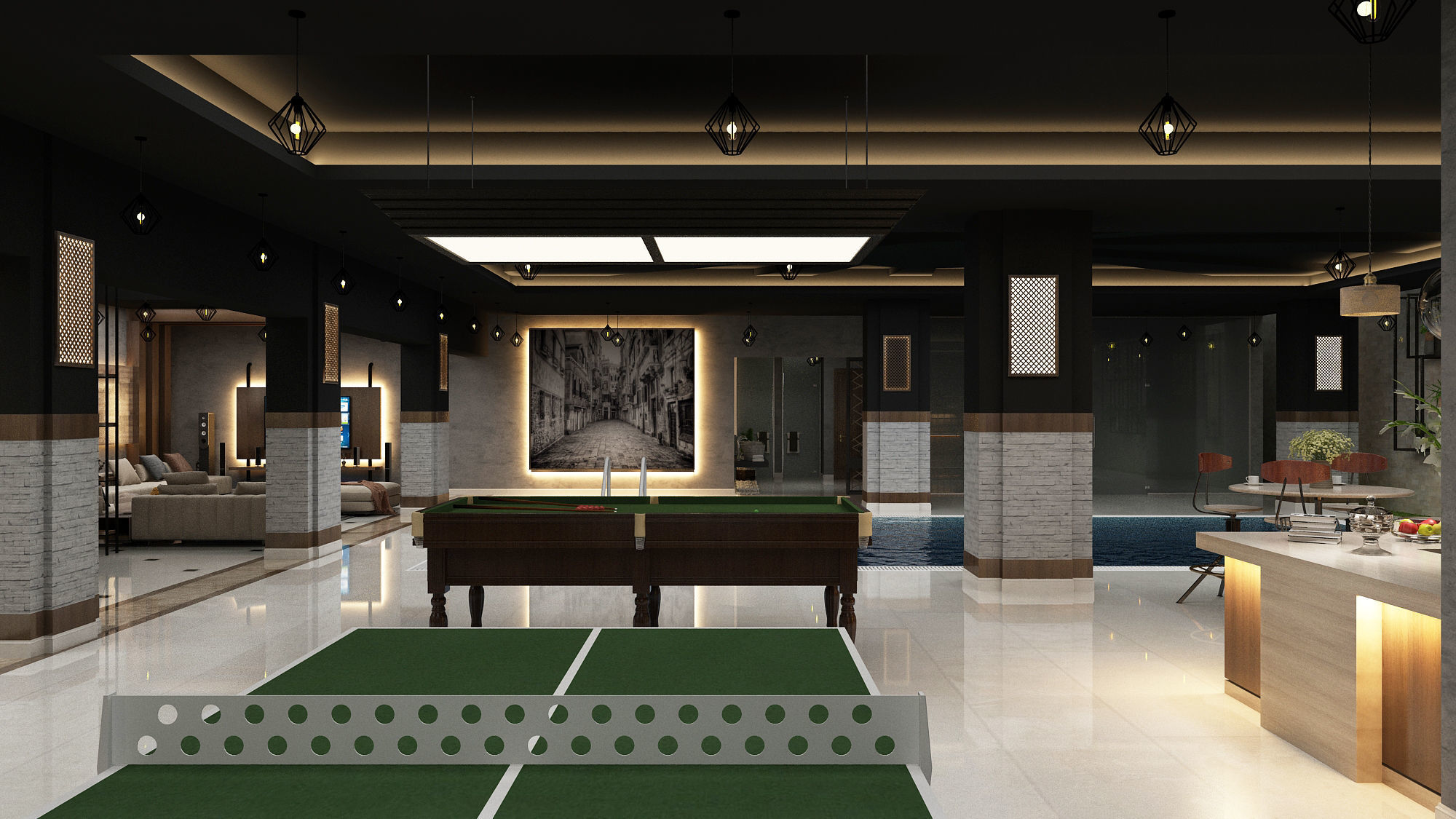 interior Basement 3D model | CGTrader