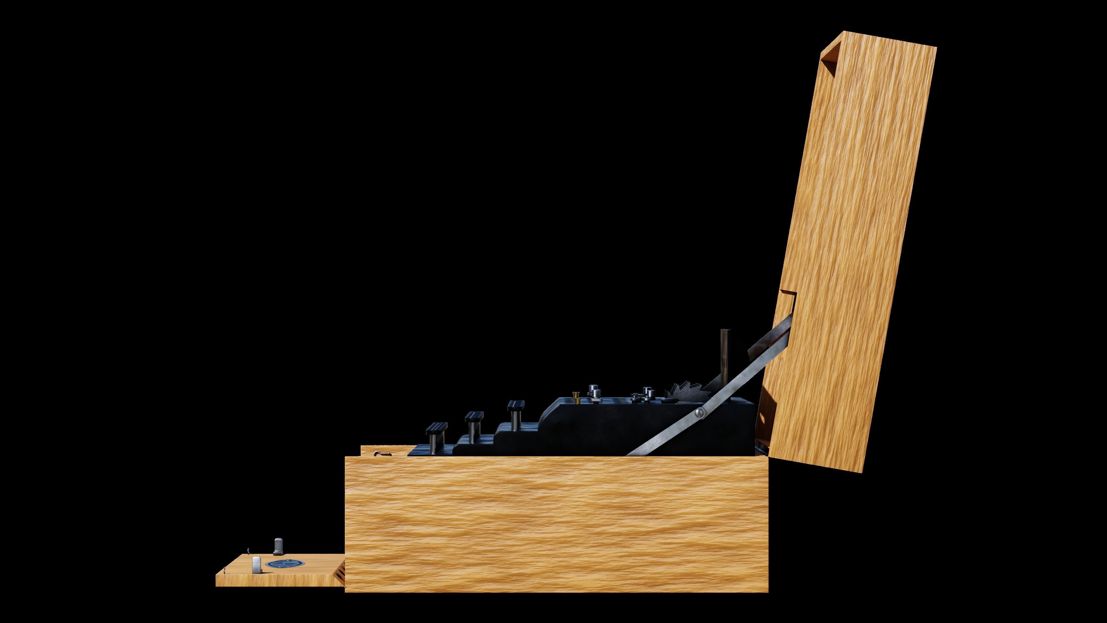 WW2 Enigma Machine Model 3D model | CGTrader