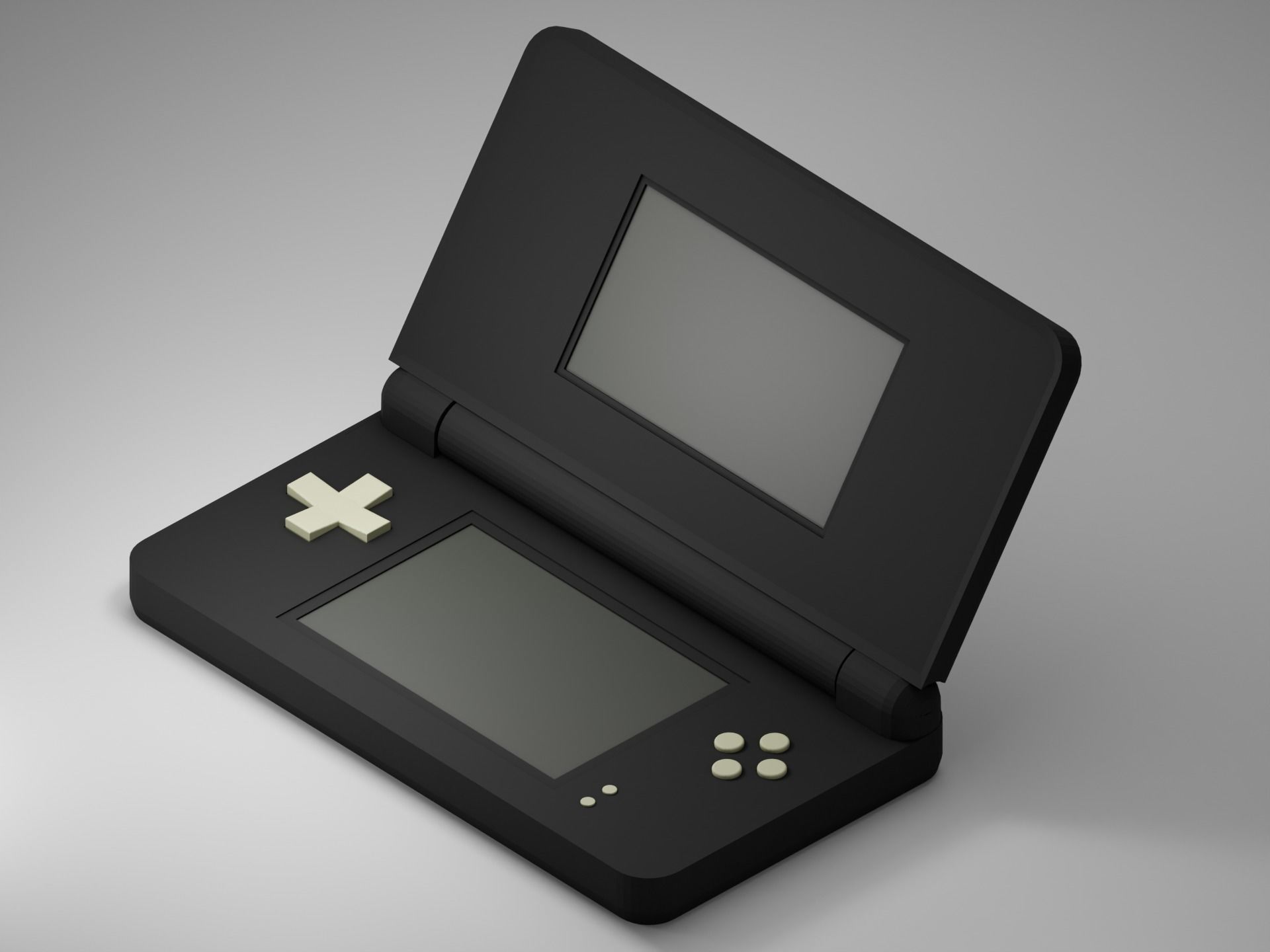 3D model Low-poly Nintendo DS VR / AR / low-poly | CGTrader