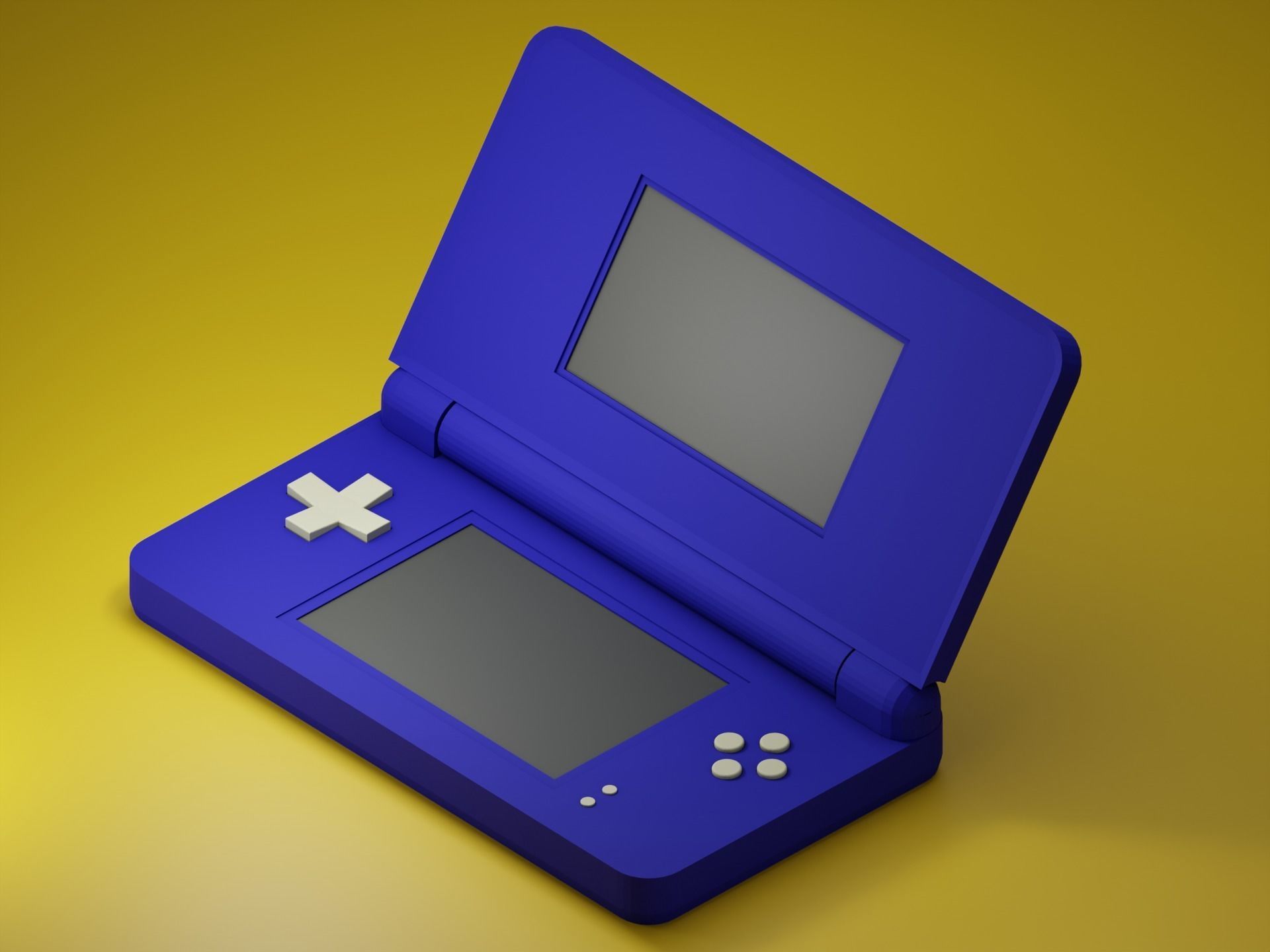 3D model Low-poly Nintendo DS VR / AR / low-poly | CGTrader