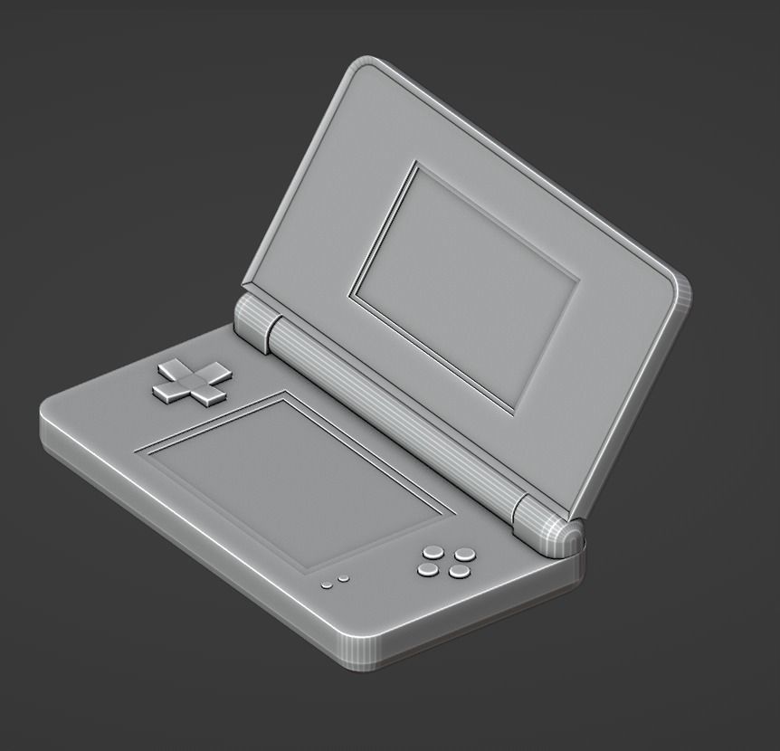 3D model Low-poly Nintendo DS VR / AR / low-poly | CGTrader
