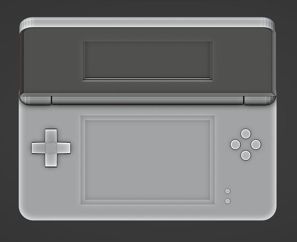 3D model Low-poly Nintendo DS VR / AR / low-poly | CGTrader