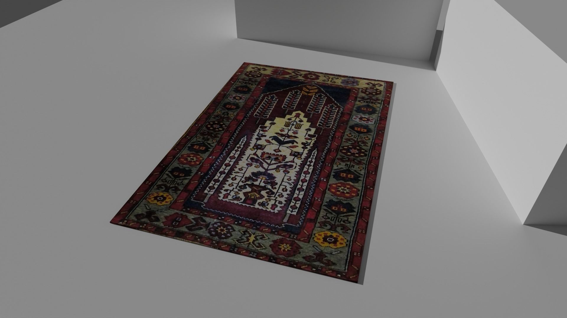 3D model Handmade Rug Model VR / AR / low-poly | CGTrader