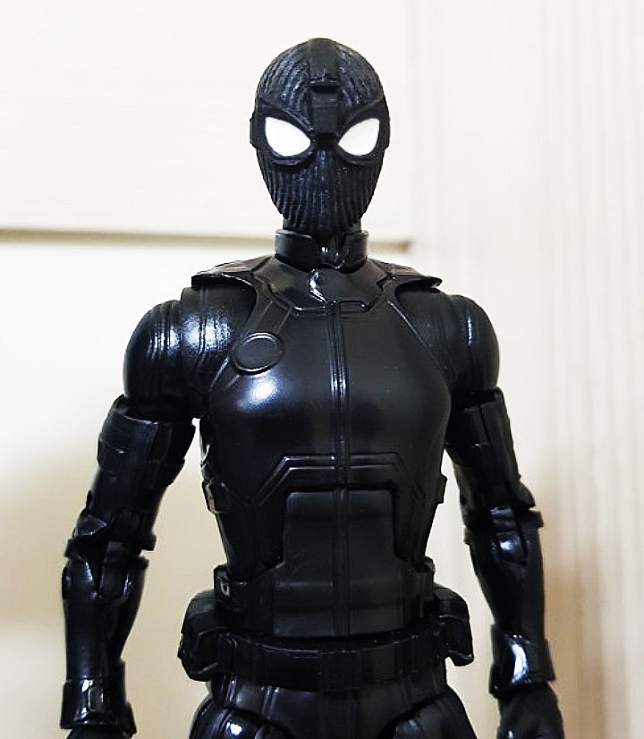 MARVEL LEGENDS SPIDERMAN STEALTH MASK HEAD CUSTOM 3D model 3D printable ...