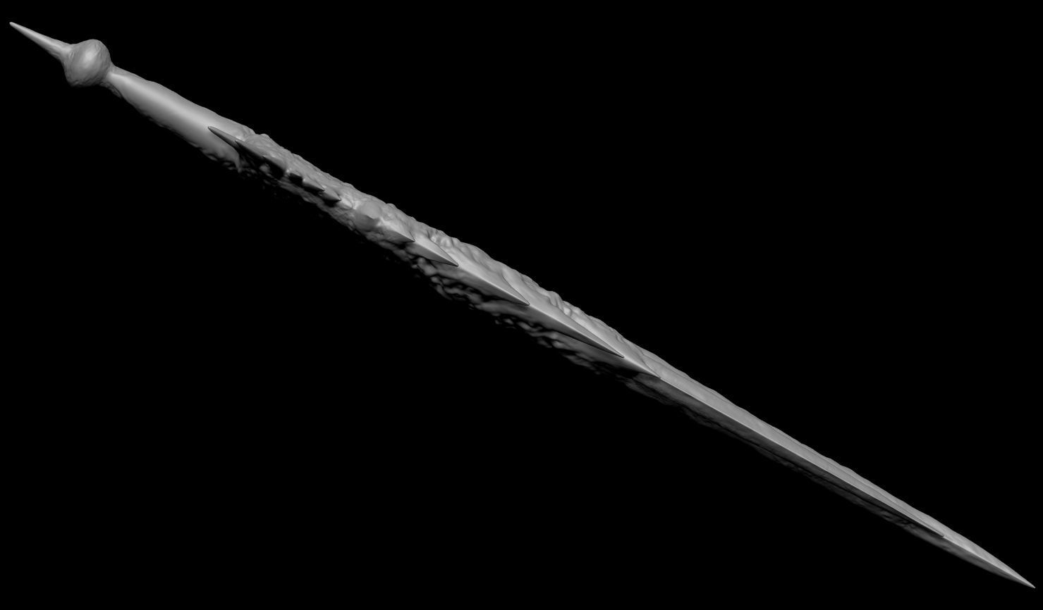 3D PRINTABLE SUB ZERO ICE SWORD - MORTAL KOMBAT MOVIE 2021 3D model 3D ...