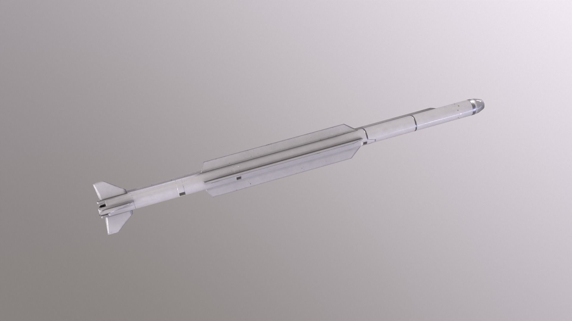 3D model AAM-5 air-to-air missile VR / AR / low-poly | CGTrader