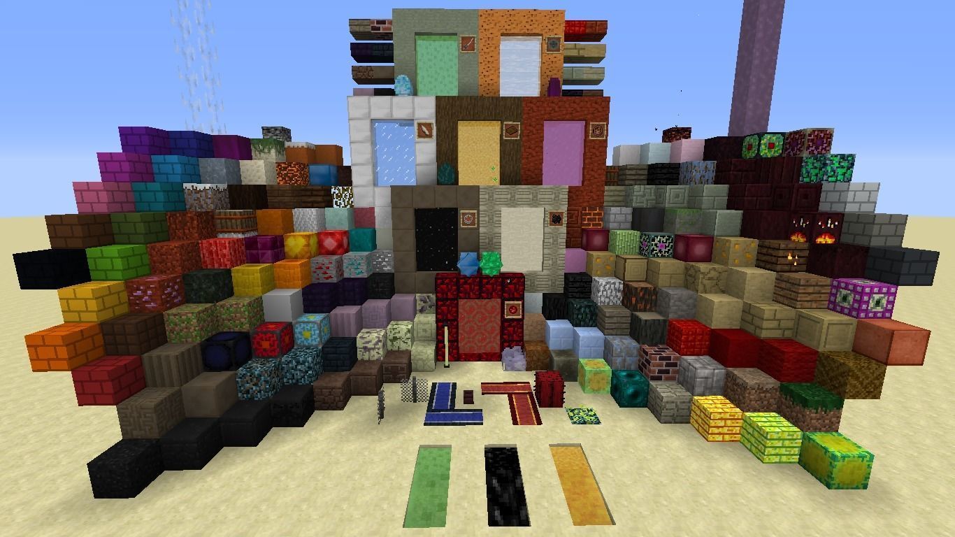 Texture Minecraft ----- All about Blocks--V3 VR / AR / low-poly | CGTrader