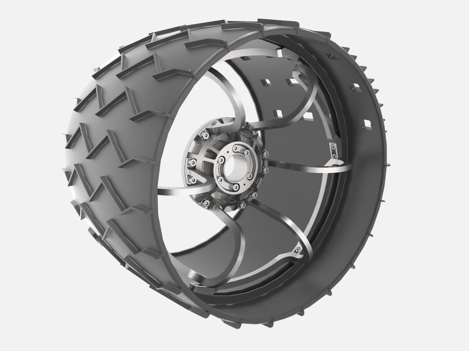 Wheel Nasa Curiosity 3D model | CGTrader