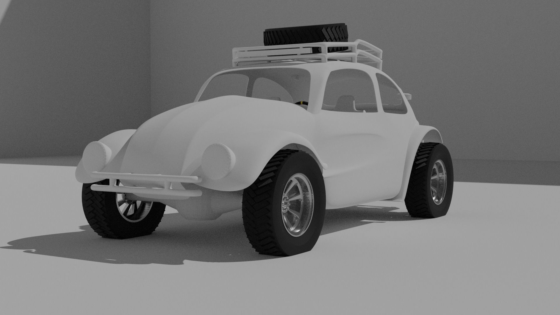 Vw Beetle Bajabug 3D model | CGTrader