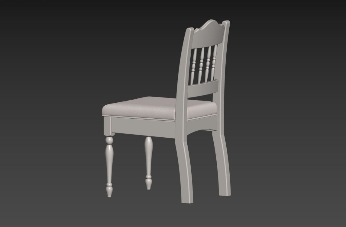 Chair classic 3D model | CGTrader