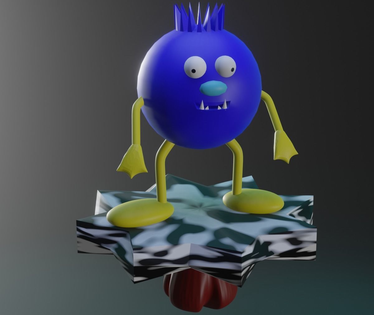 monstr monster 3D model | CGTrader