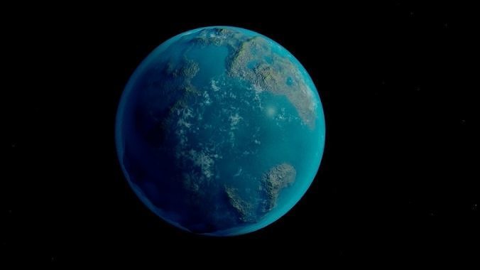 Procedural Planet 3D model | CGTrader