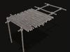 3D model Primitive Tree Tied Fish Skinning Table VR / AR / low-poly ...