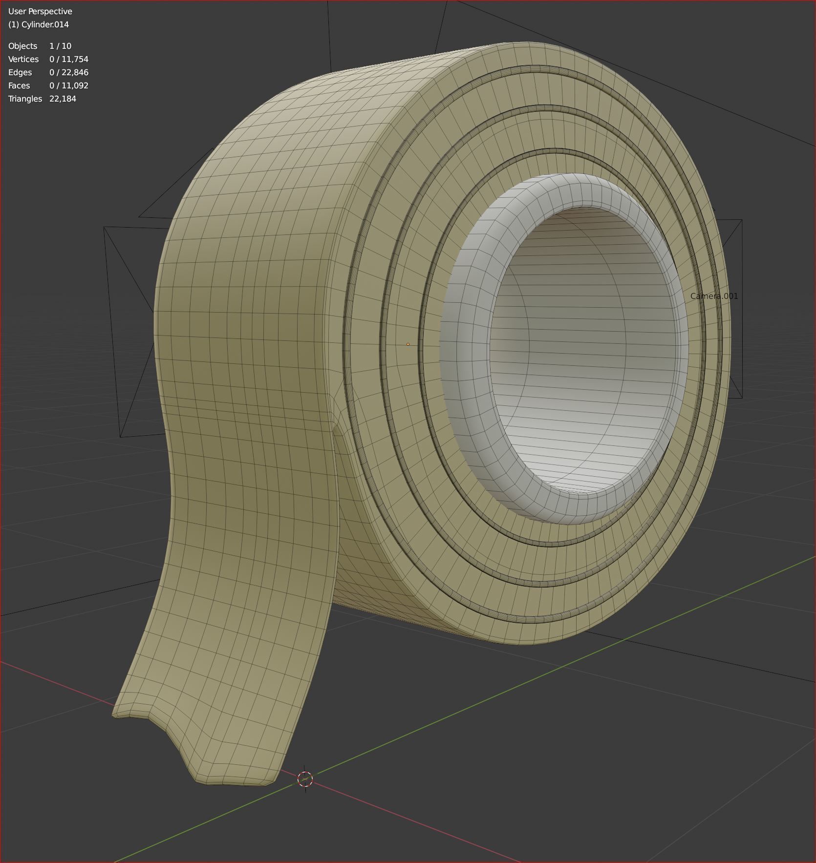 3D roll adhesive tape icon 3D model | CGTrader