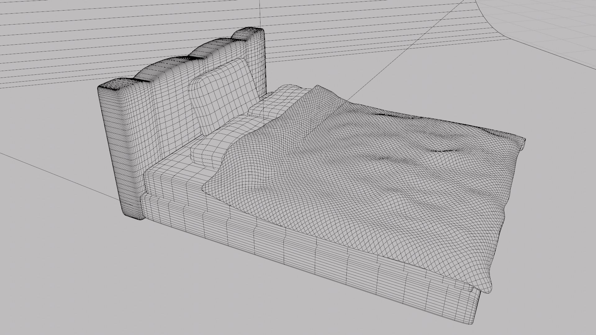 Classic Bed 3d Model free 3D model | CGTrader