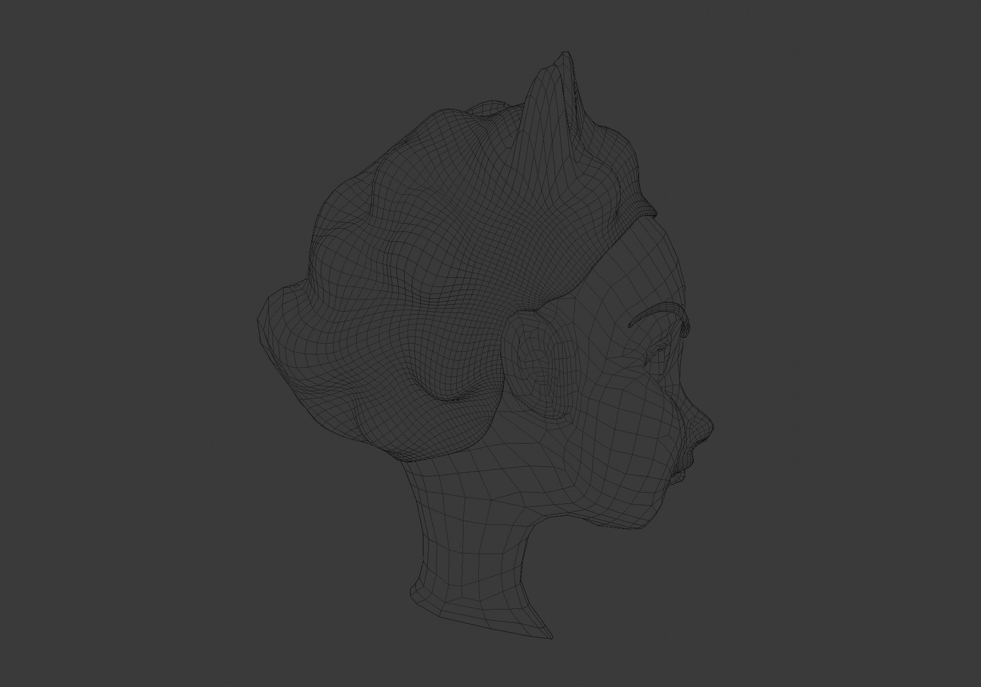 short messy hairstyle 3D model | CGTrader