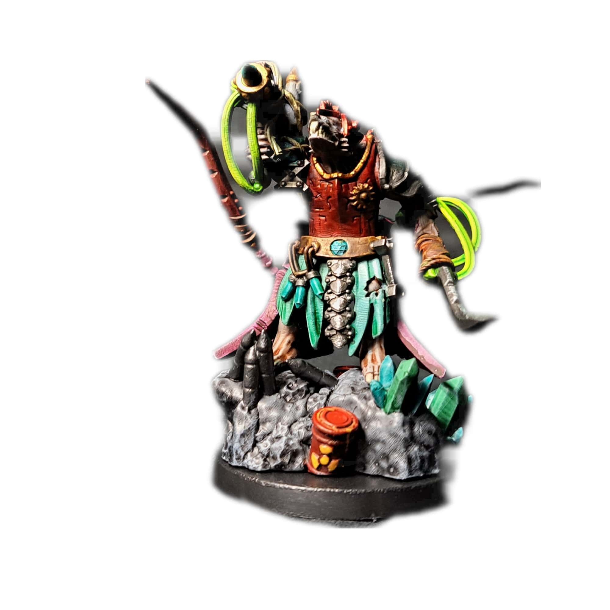 Ratkin Warlock Engineer With Missile Launcher 3D model 3D printable ...