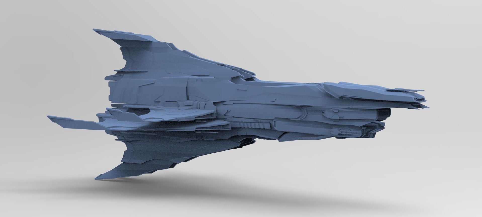 Star Glider Ship 4 3D model | CGTrader