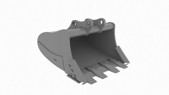 excavator bucket 3D model | CGTrader