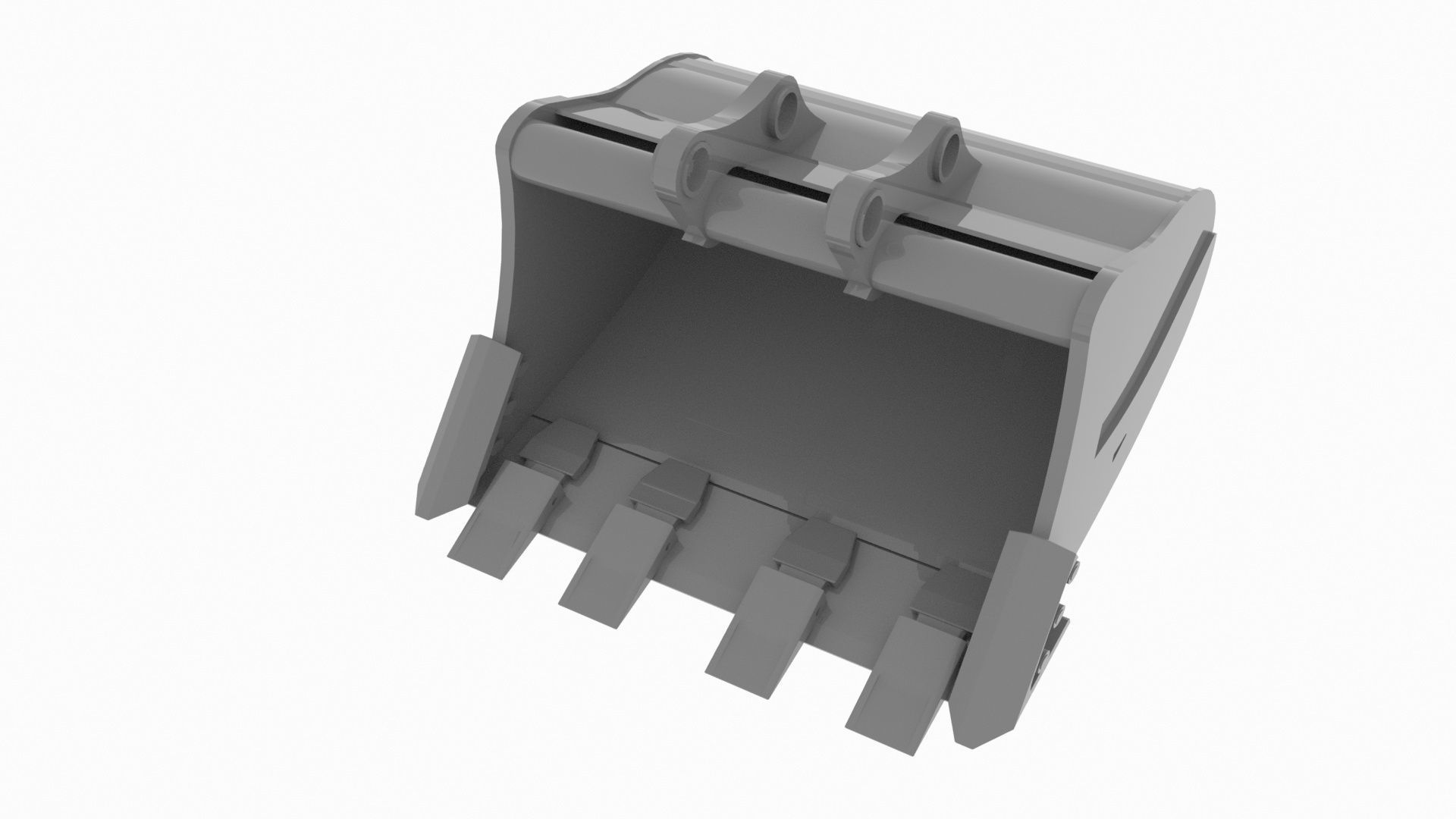 excavator bucket 3D model | CGTrader