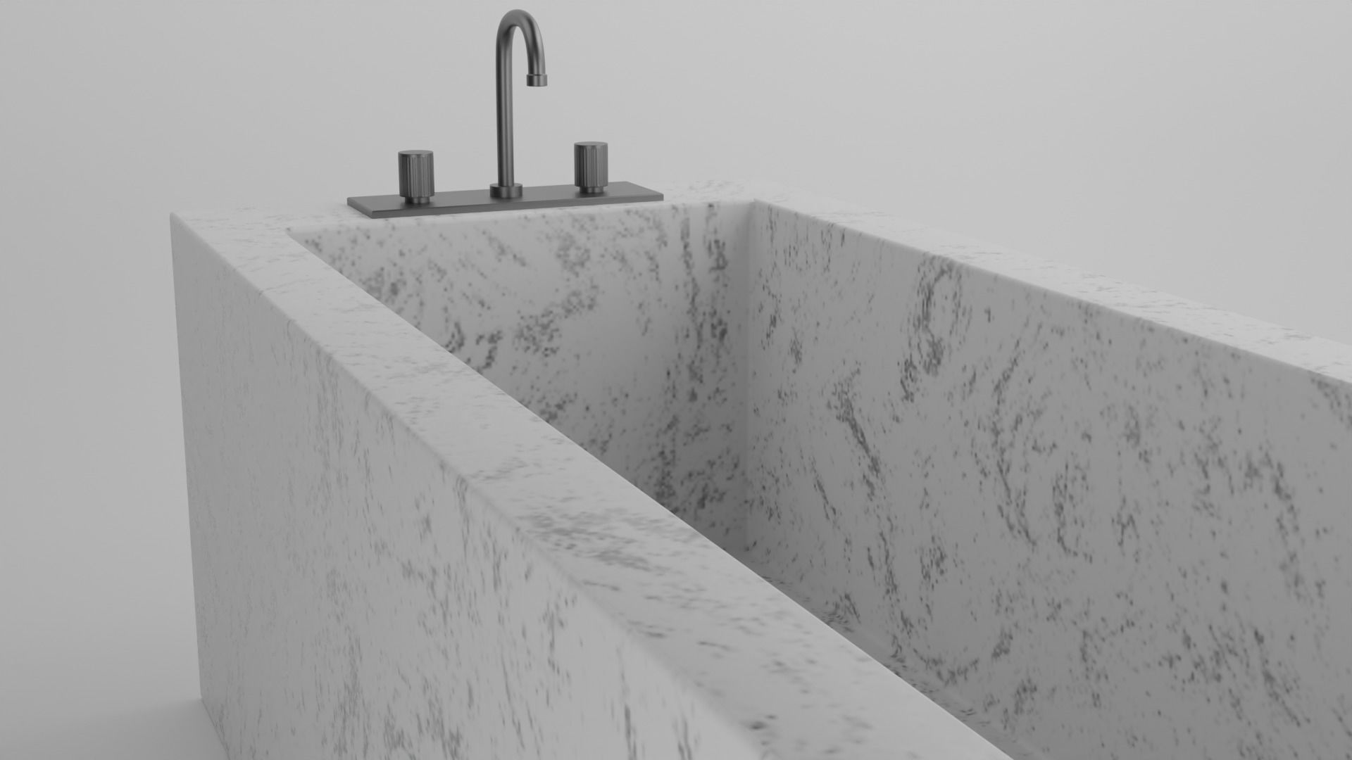 3D model Ceramic Bathtub VR / AR / low-poly | CGTrader