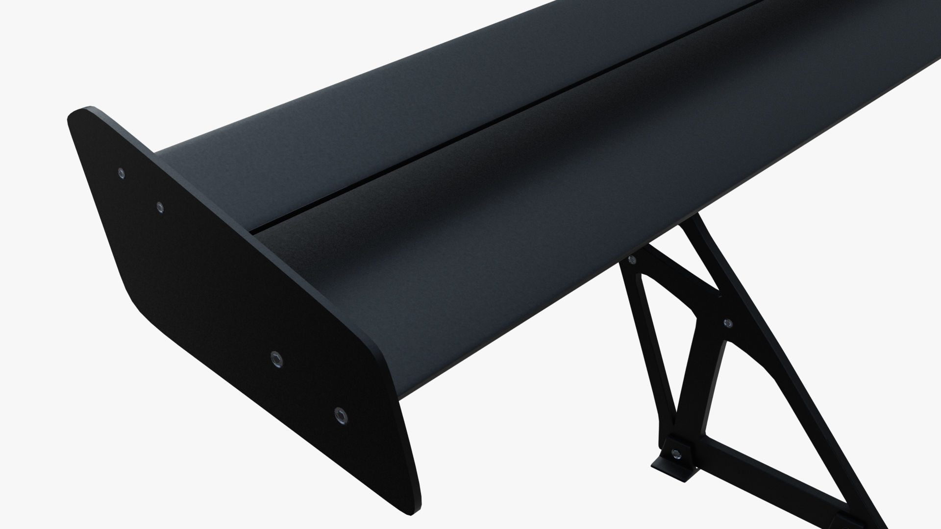 3D model Double Spoiler VR / AR / low-poly | CGTrader