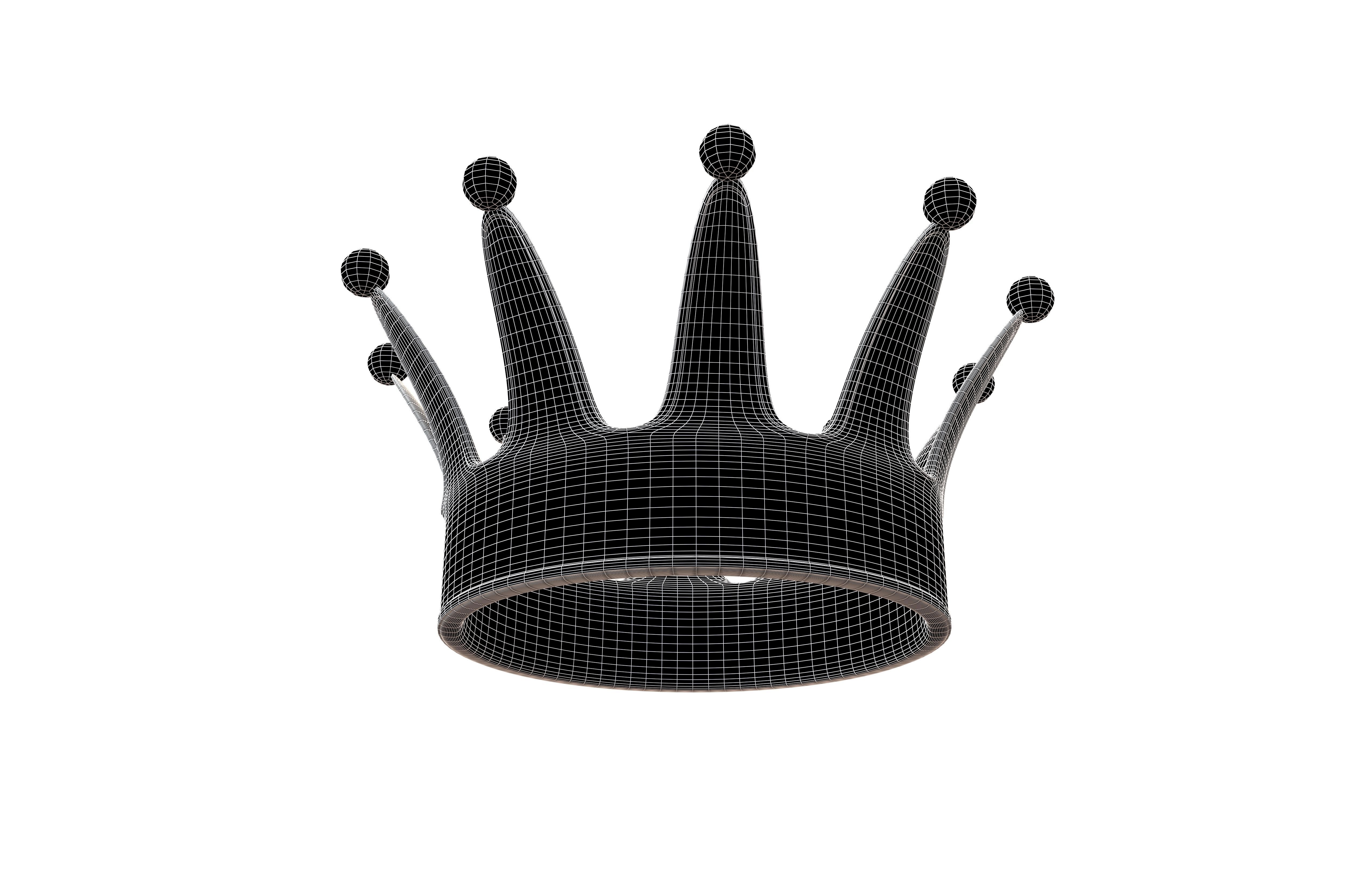 3D model Crown v4 008 VR / AR / low-poly | CGTrader