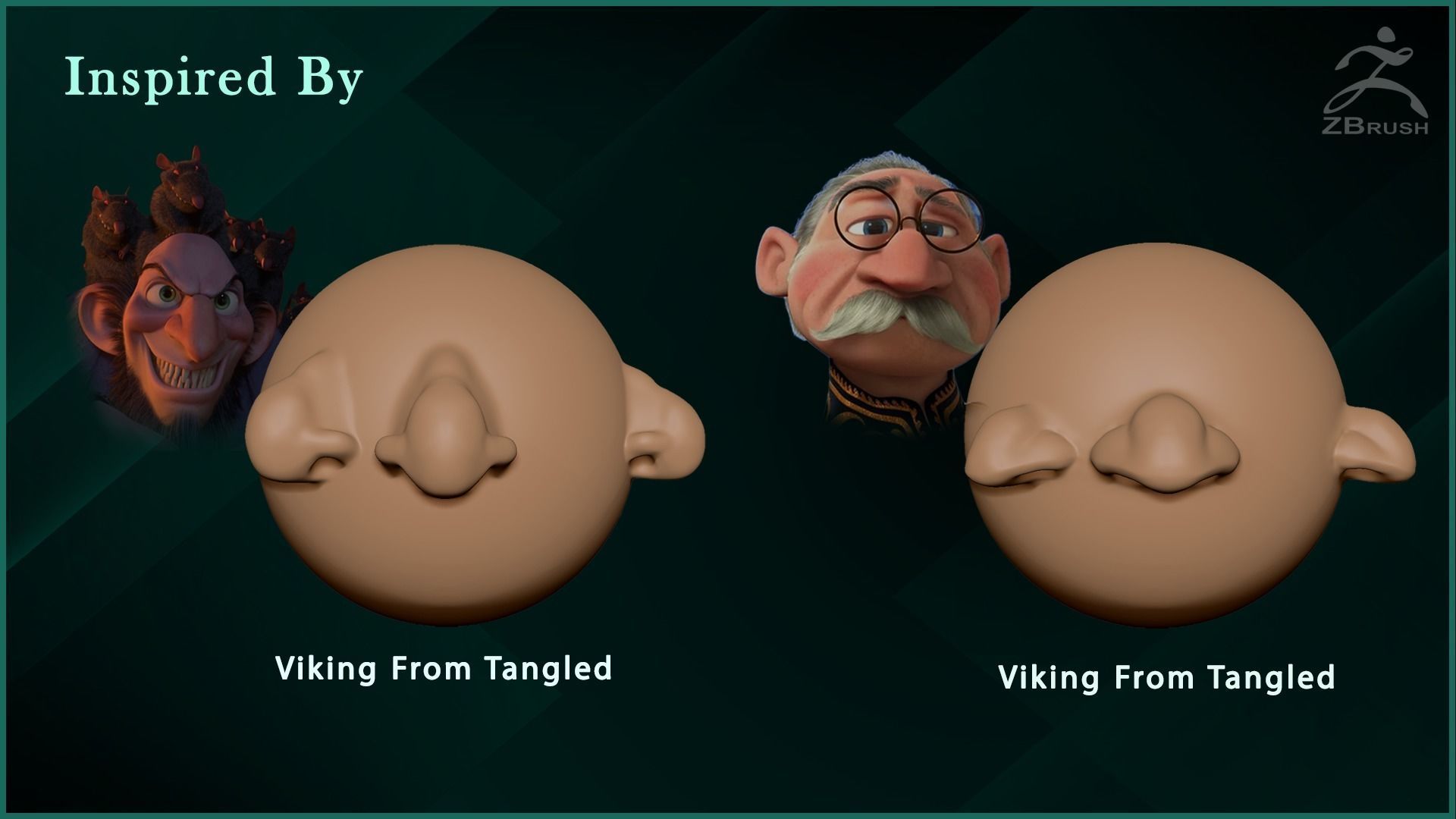 20 Stylized Cartoony Nose VDM Brush 3D model | CGTrader