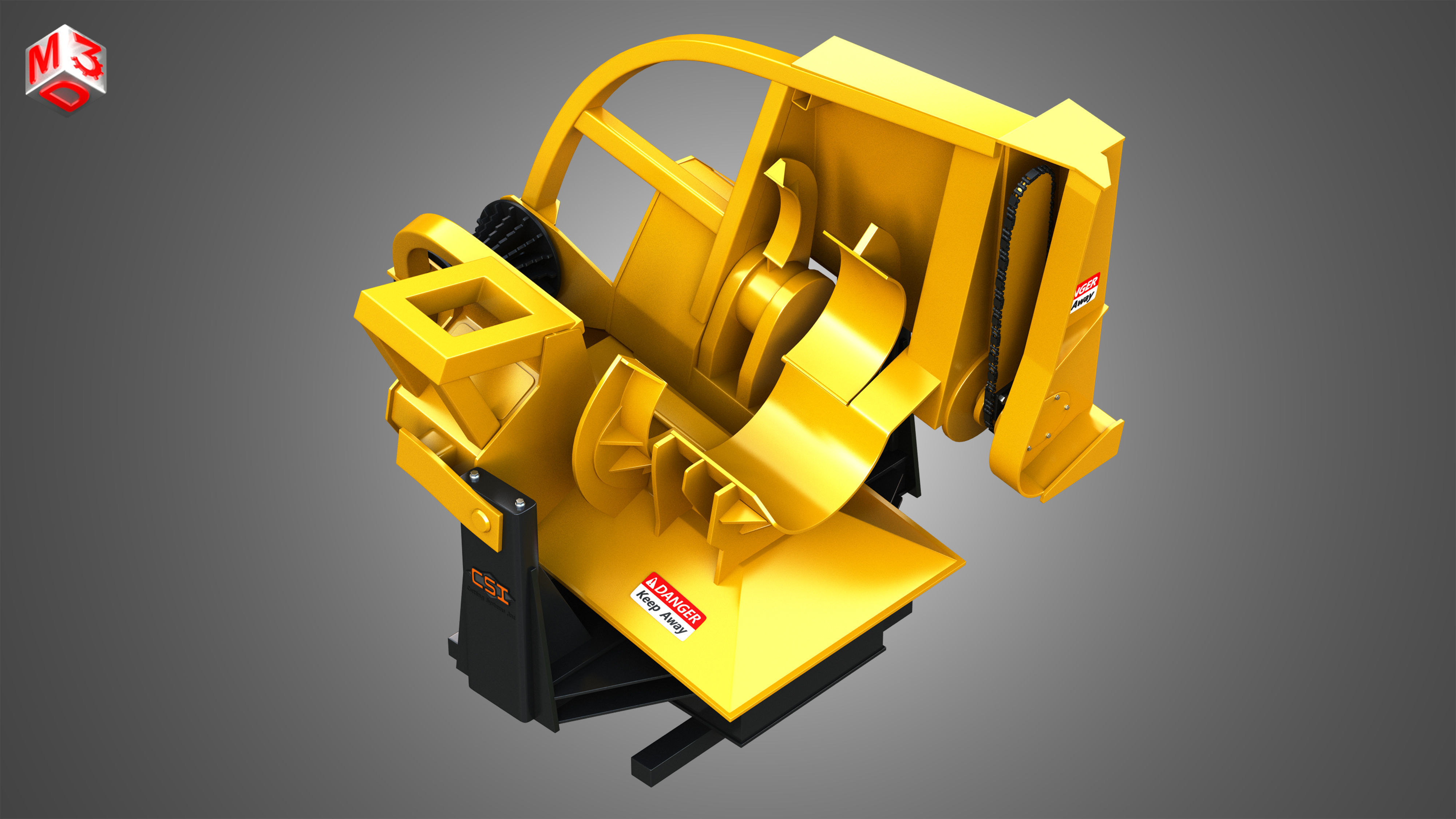 CSI PTD 264 - Ultra Delimber 3D model | CGTrader