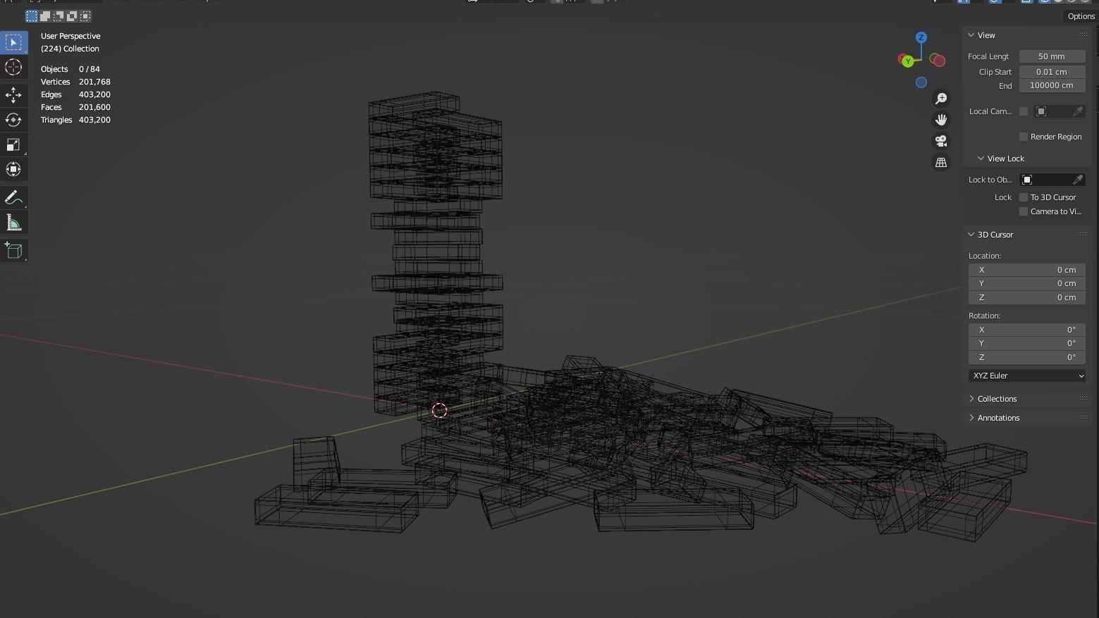 JENGA GAME - 02 3D model | CGTrader