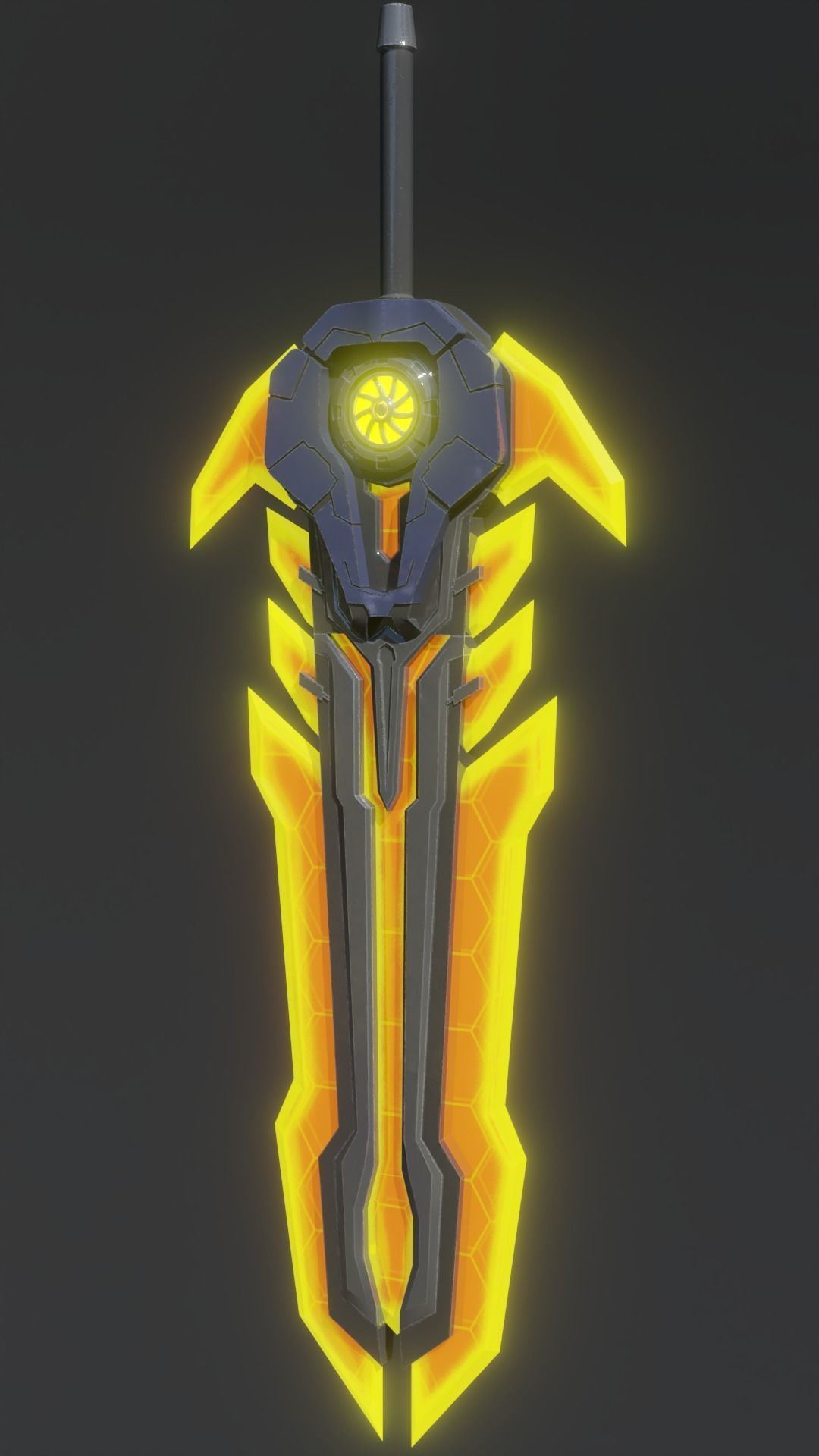 3D model Mechanical Aatrox Sword VR / AR / low-poly | CGTrader