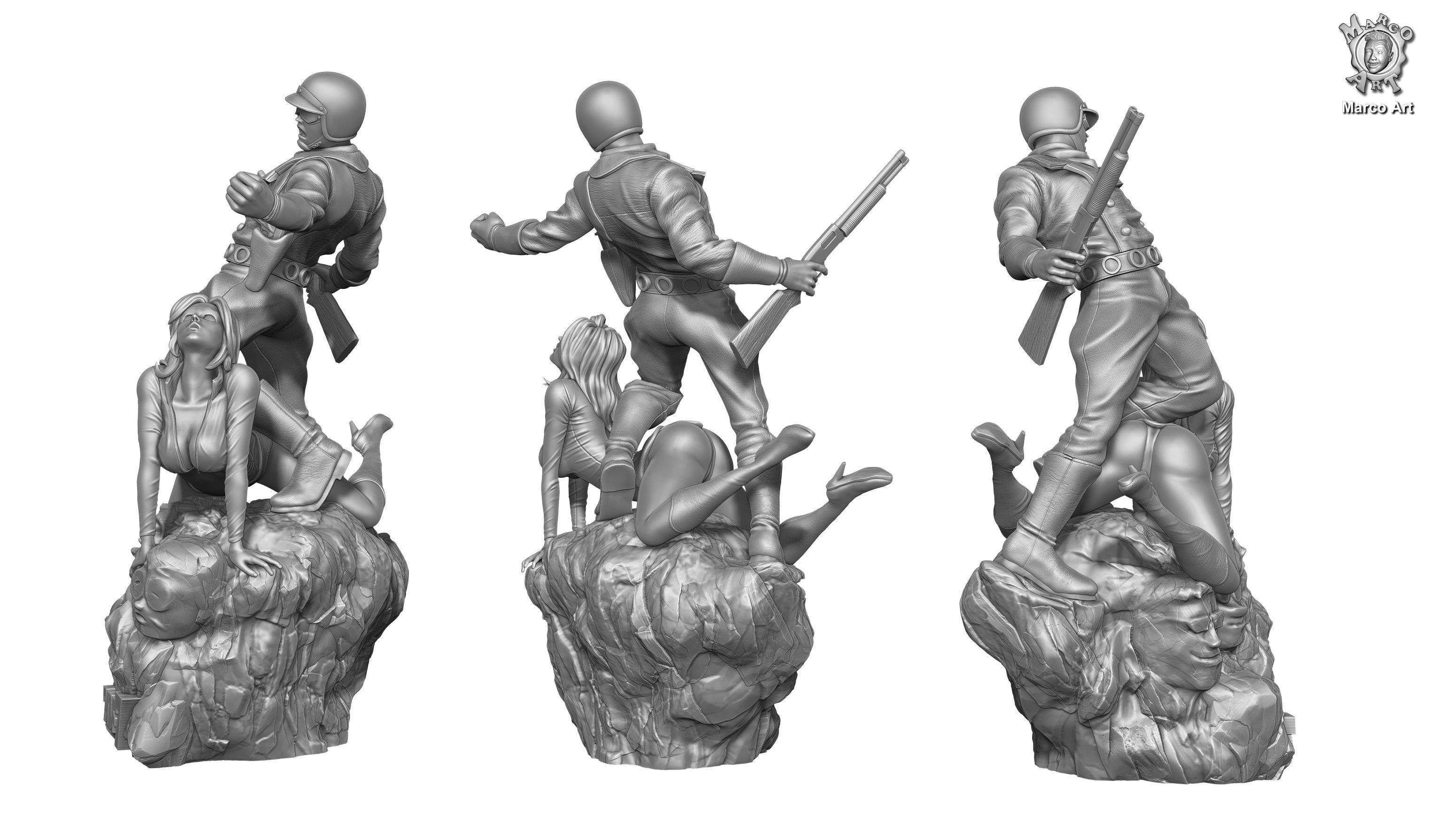 7 WILD SEVEN 3D model 3D printable | CGTrader