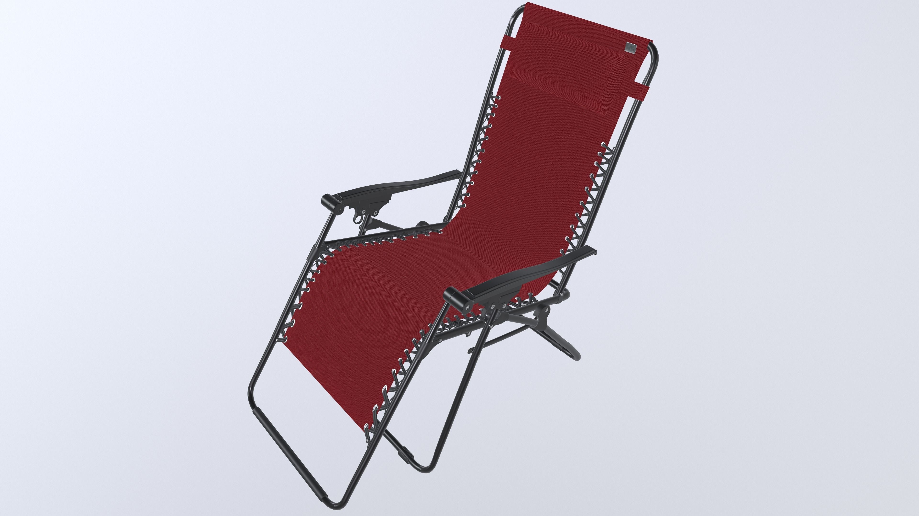 3D model Beach Recliner Chair 3D Model VR VR / AR / low-poly | CGTrader