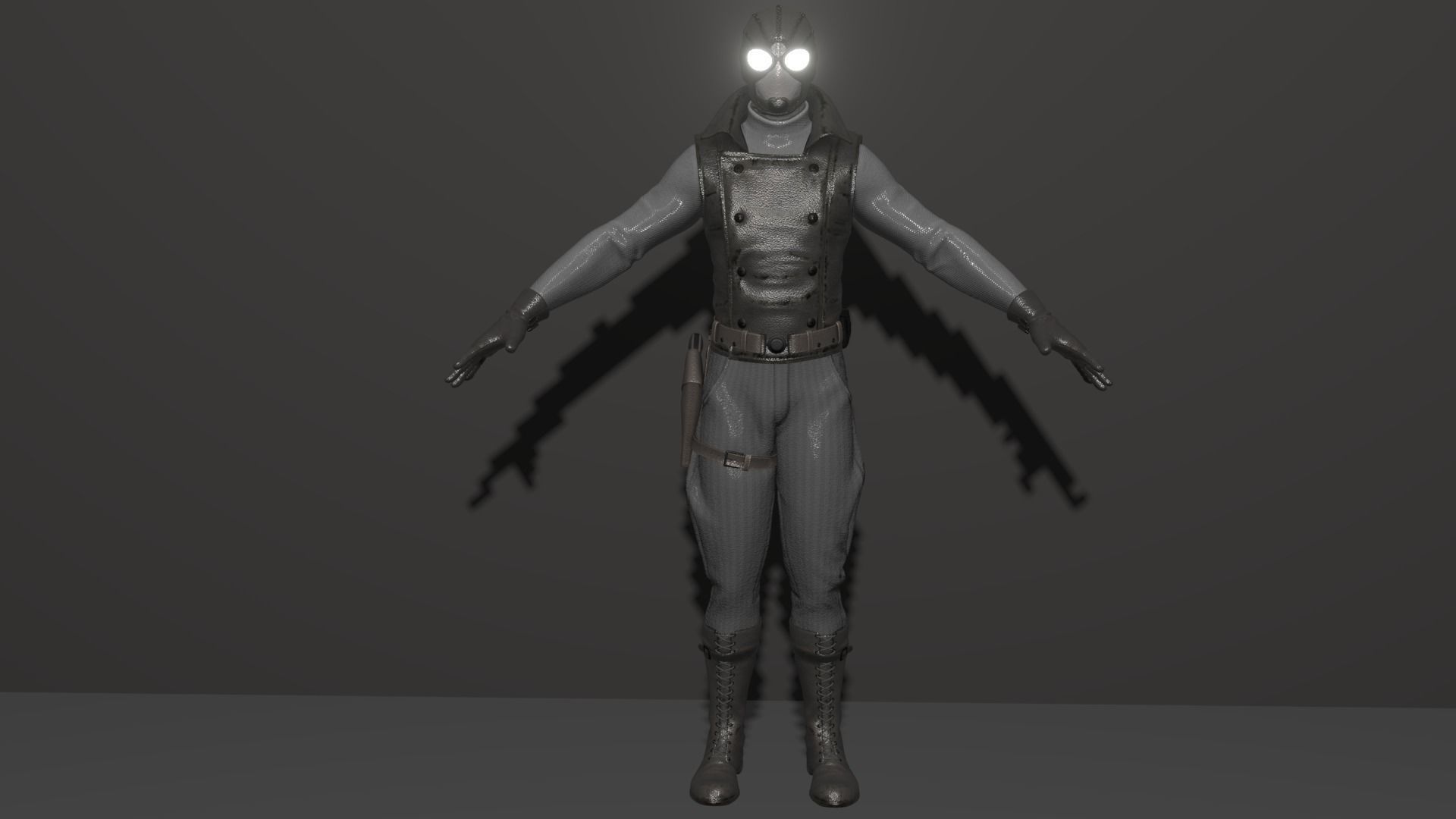 SPIDER NOIR 3D model rigged | CGTrader