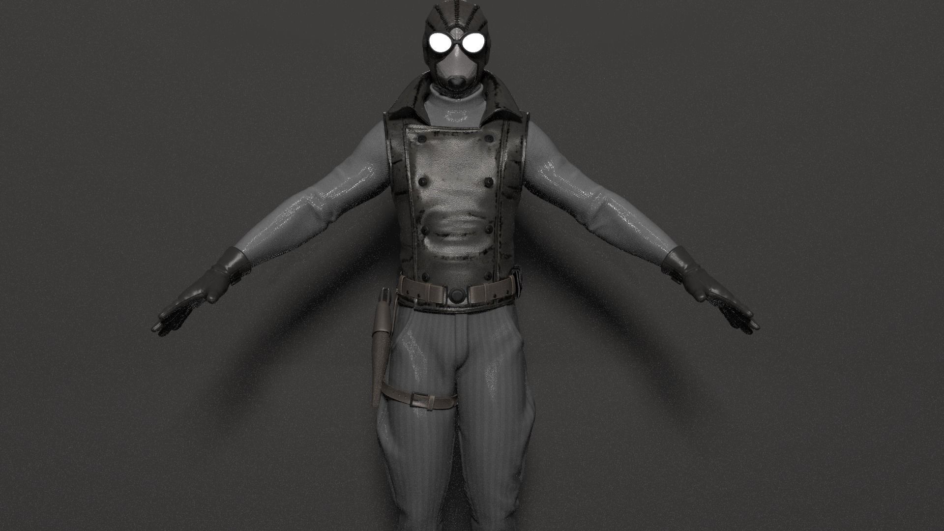 SPIDER NOIR 3D model rigged | CGTrader
