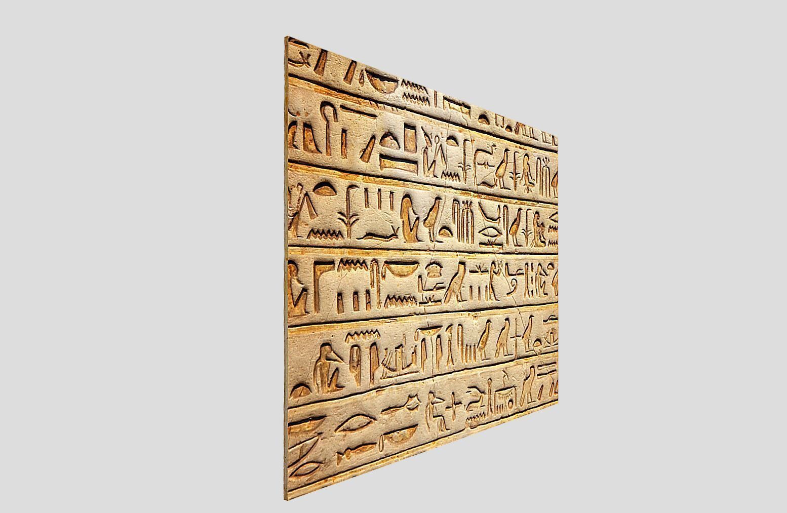 Ancient Egypt-hieroglyph-3D printing 3D model | CGTrader