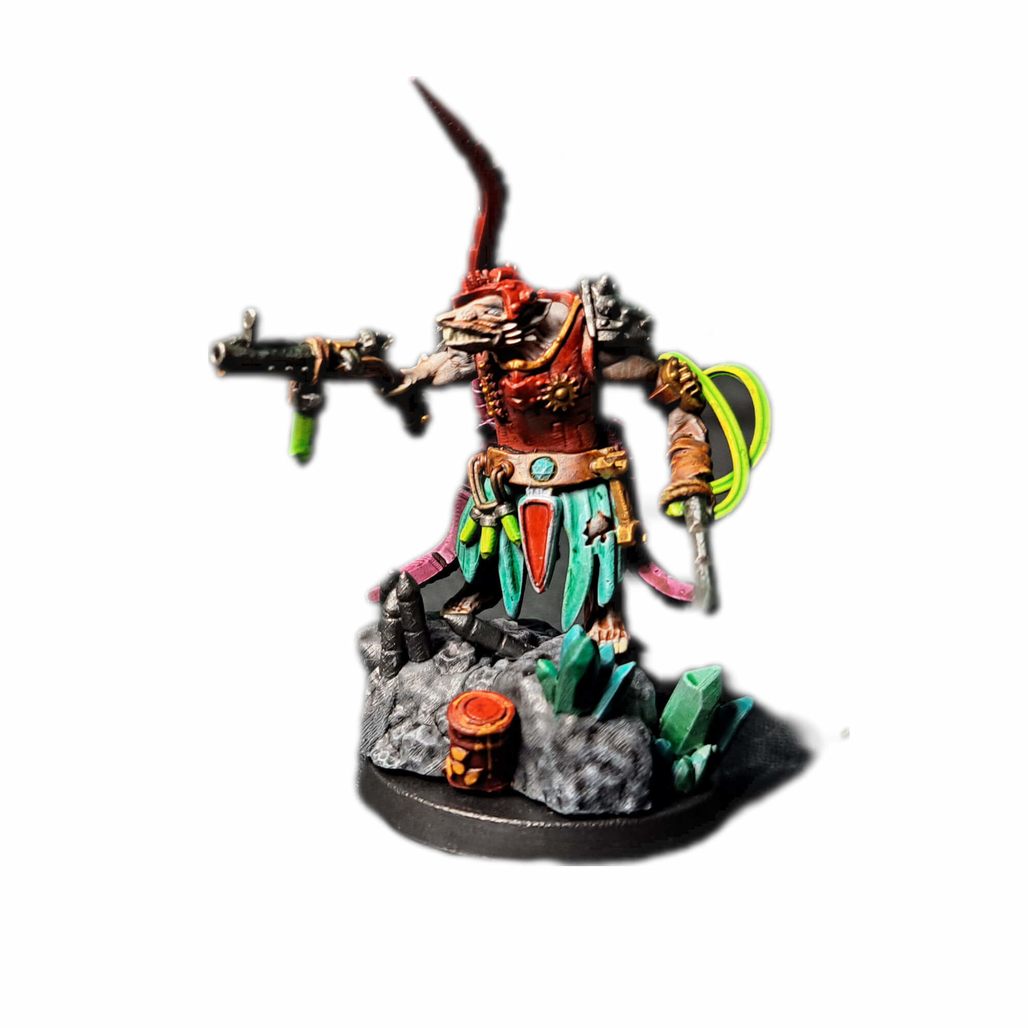 Ratkin Engineer Armed With Pistol And Lightning Sword 3D model 3D ...