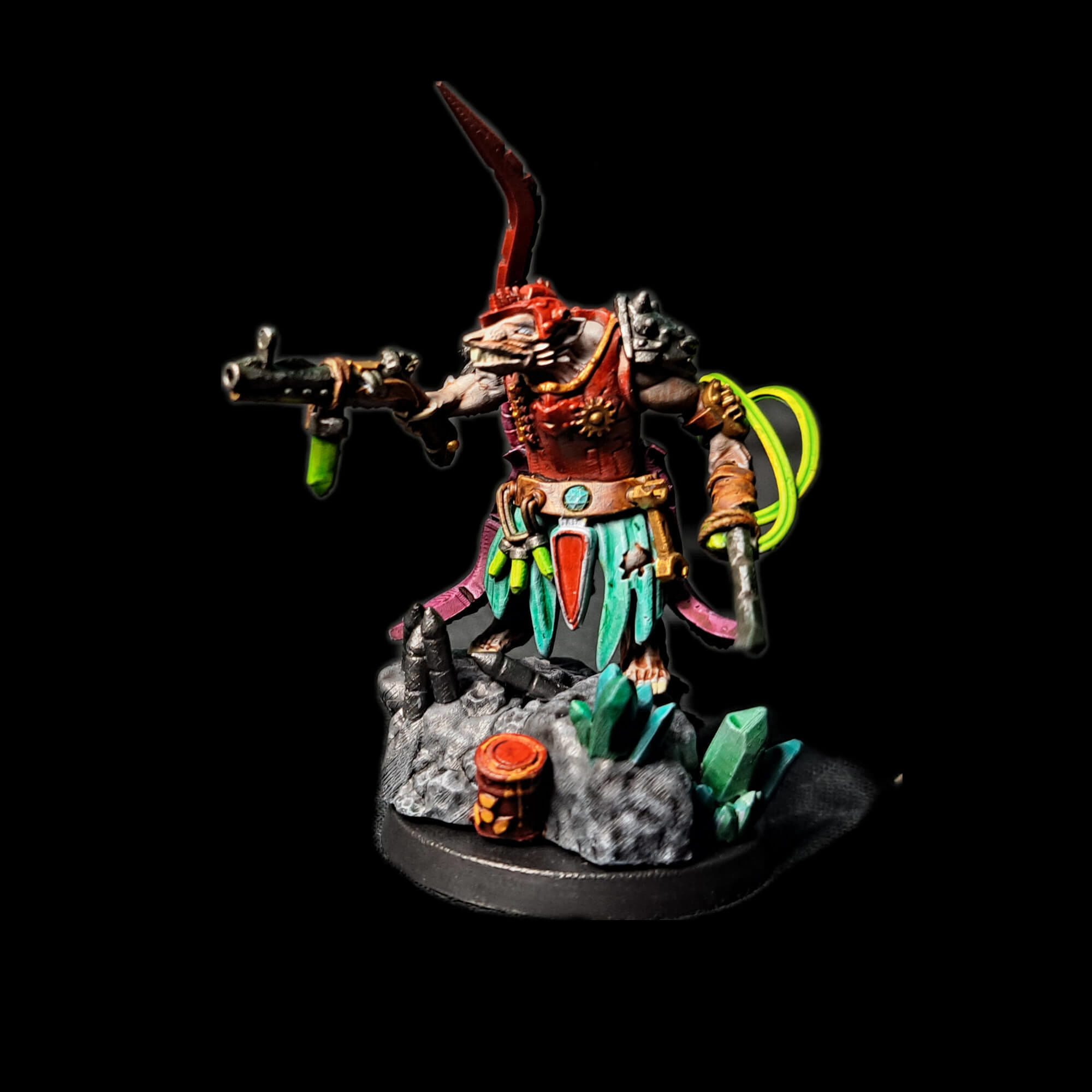 Ratkin Engineer Armed With Pistol And Lightning Sword 3D model 3D ...